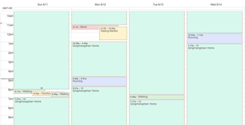 Calendar as a Self-Tracking Tool: How to Visualize Your Life and ...