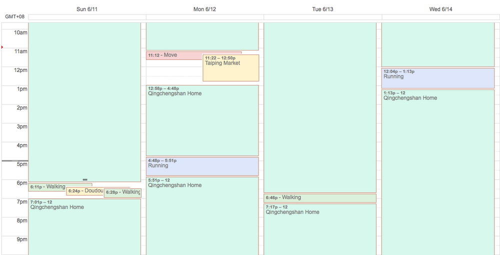 Calendar as a Self-Tracking Tool: How to Visualize Your Life and ...