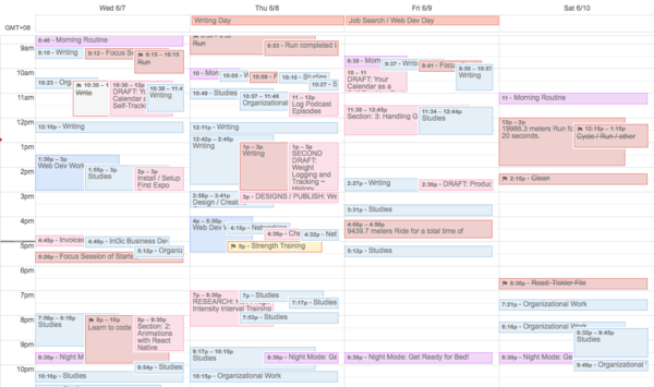 Calendar as a Self-Tracking Tool: How to Visualize Your Life and ...