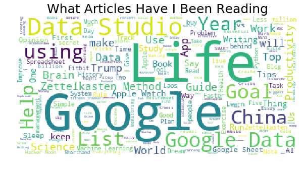 My Year in Book Reading: 2018 - Mark Koester